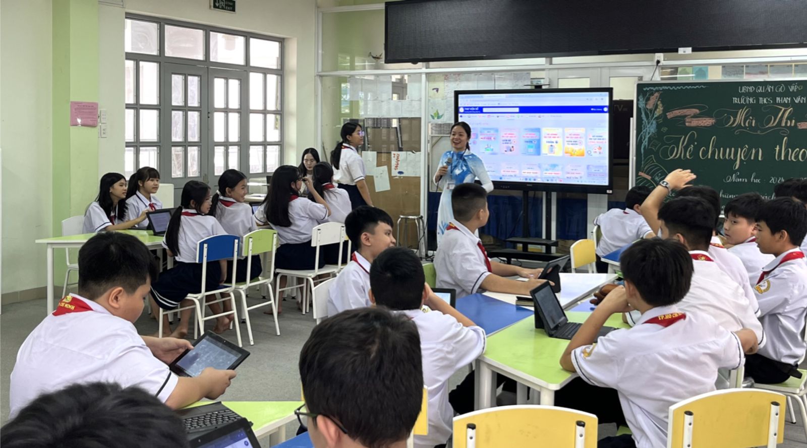 DLib K12 - Giải pháp tối ưu trong tổ chức Tiết đọc thư viện dành cho nhà trường